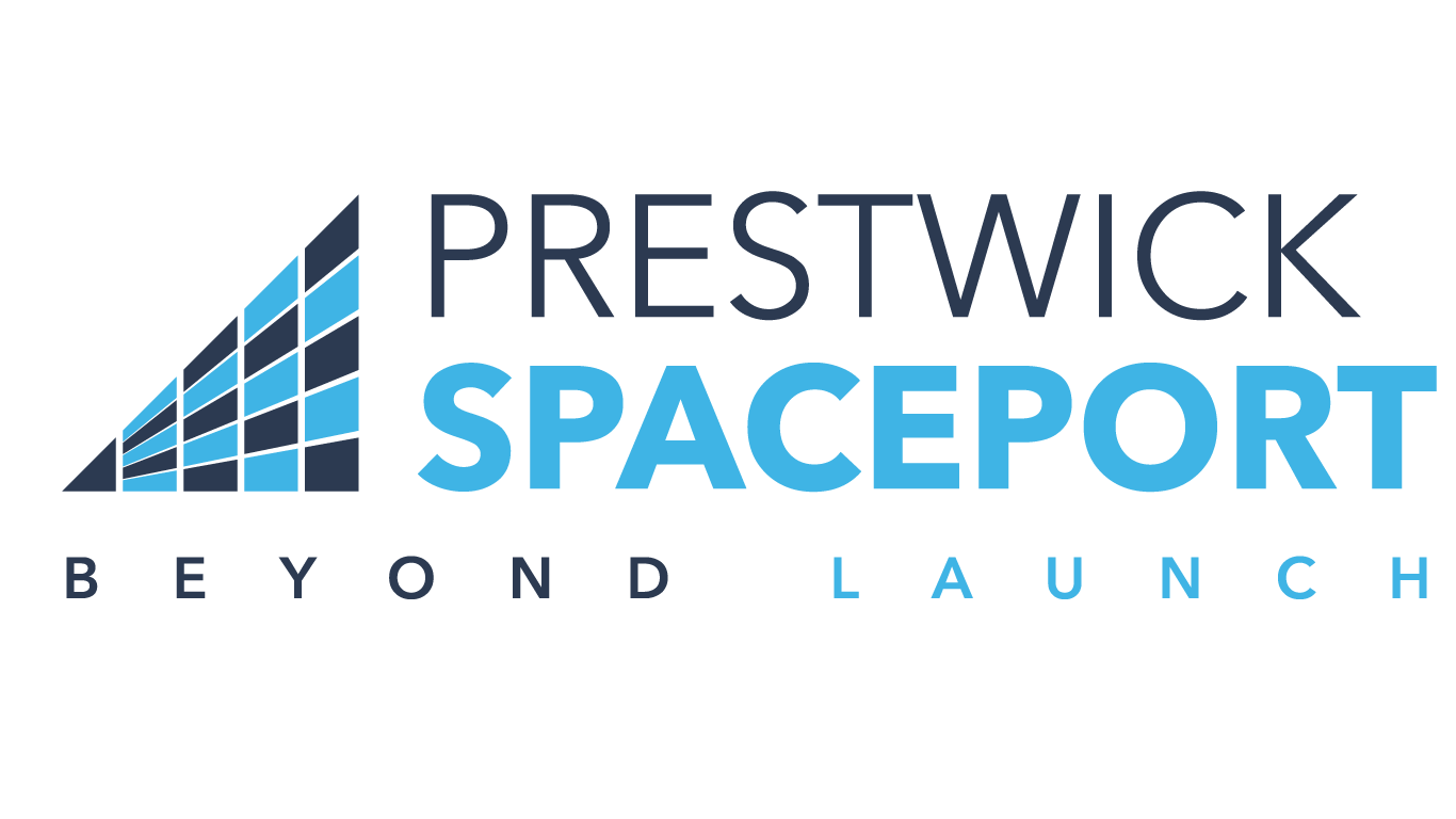 New Prestwick Spaceport logo - Prestwick Aerospace